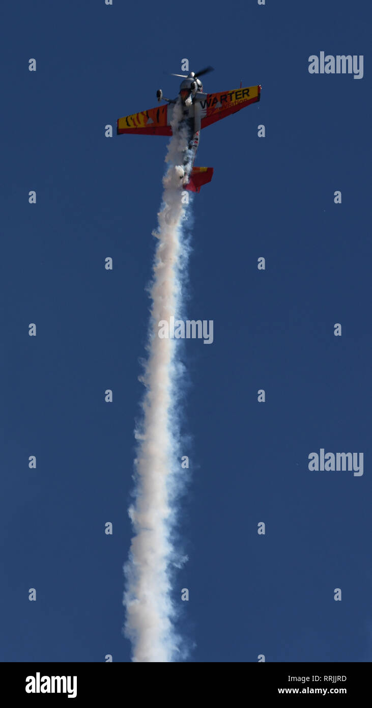Jurgis Kairys, lead pilot for the Air Bandits aerial demonstration team ...