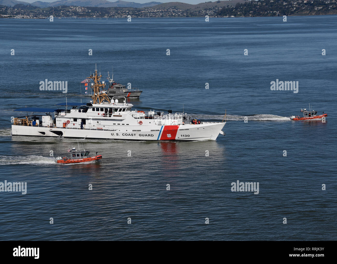 The Coast Guard Cutter Robert Ward, a Sentinel Class Fast Response ...