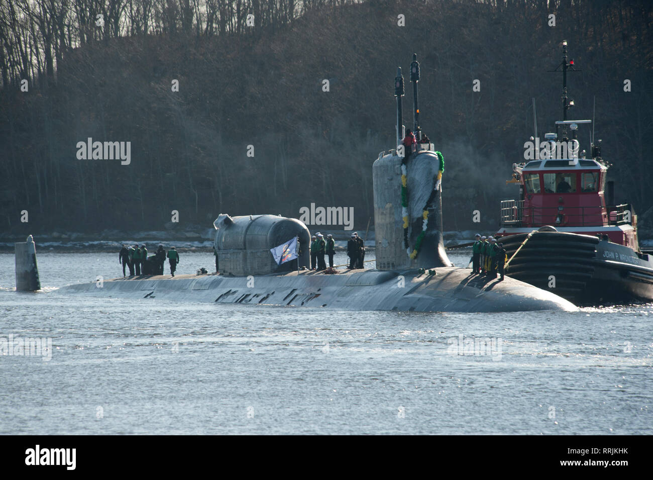 USS North Dakota (SSN 784) returned home to Submarine Base New London ...