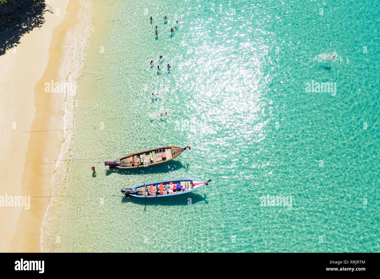 Tropical Beaches With People