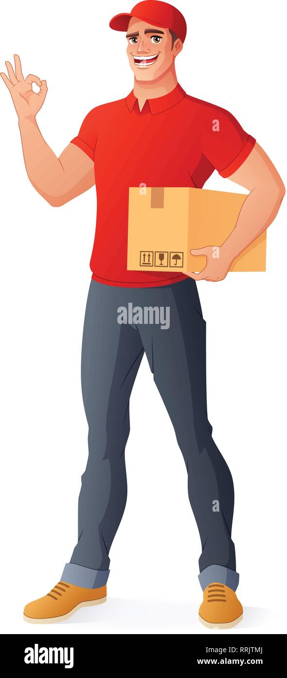 Warehouseman vector vectors hi-res stock photography and images - Alamy