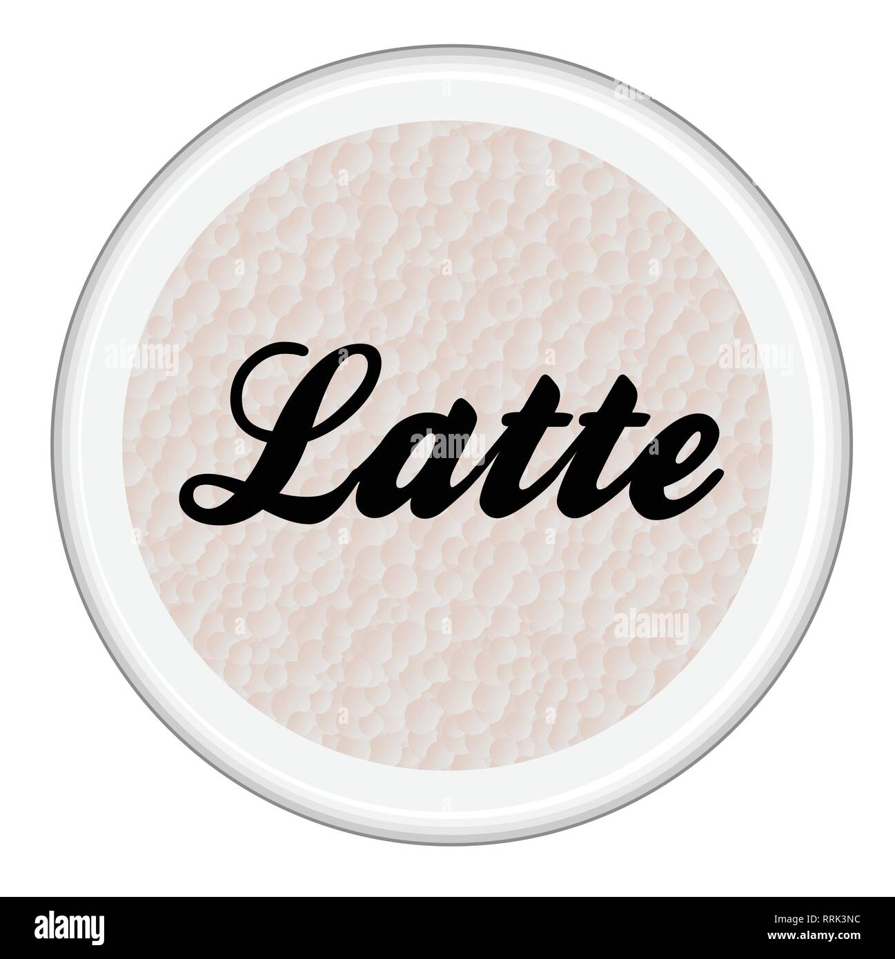 Latte artwork Cut Out Stock Images & Pictures - Alamy