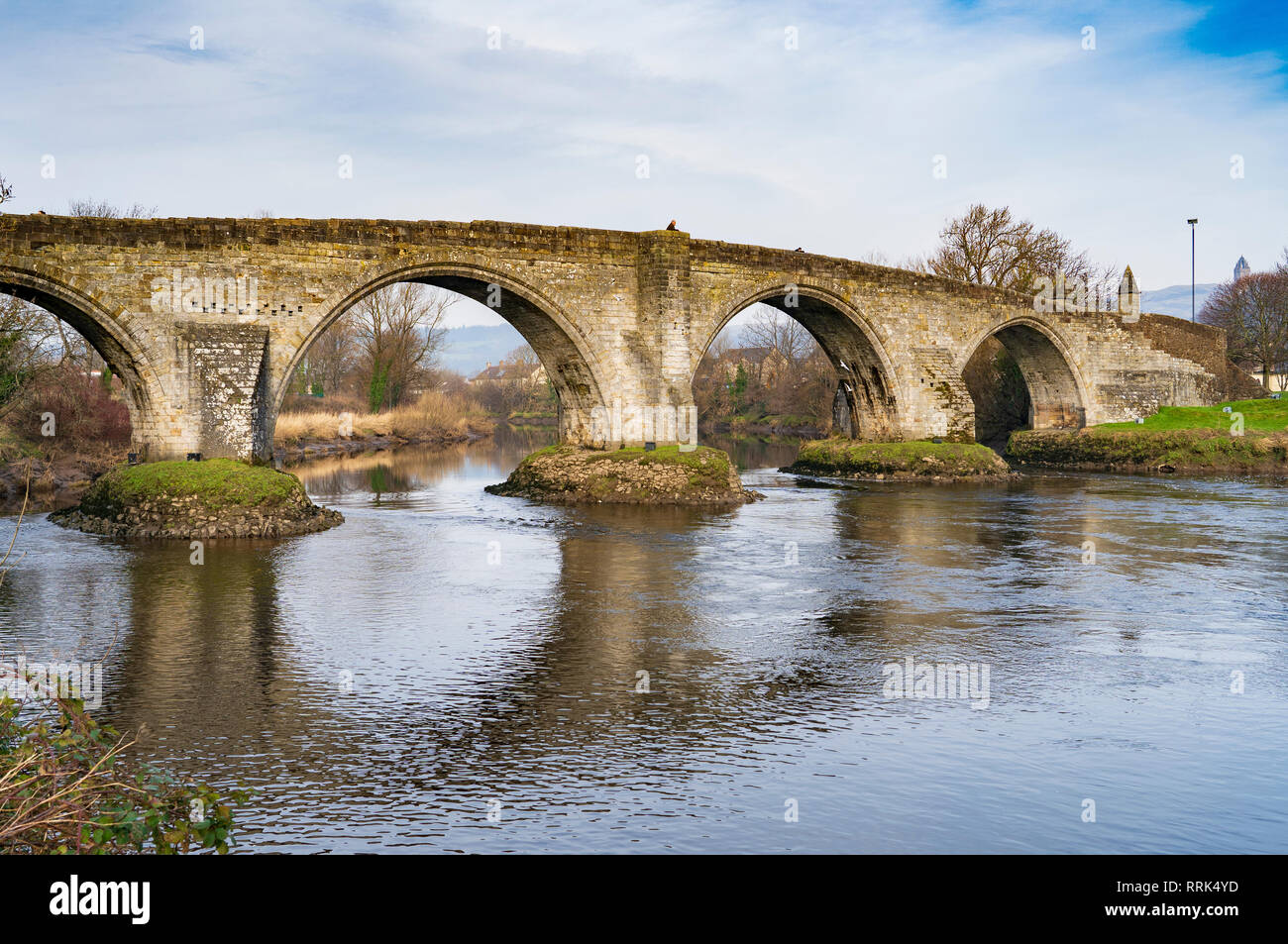 Stirling Bridge River Forth Scotland High Resolution Stock Photography ...