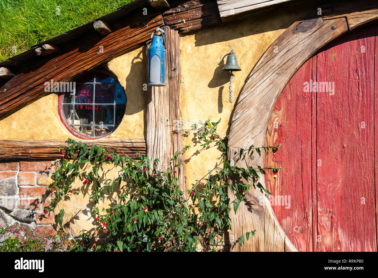 Hobbiton movie set, Matama created to film Lord of the Rings and The ...