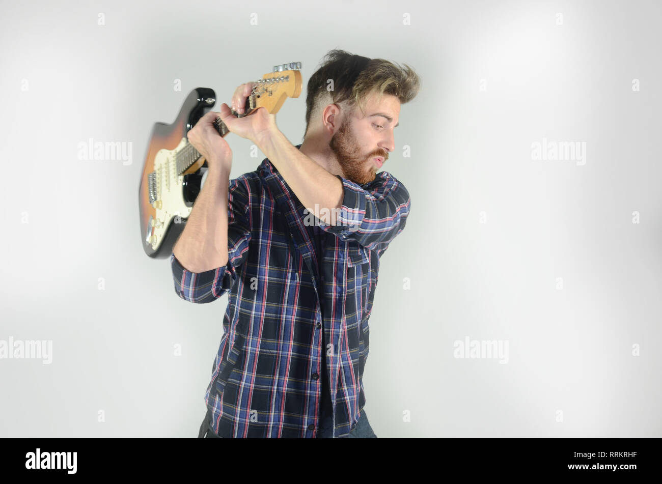 Man irritation hi-res stock photography and images - Alamy