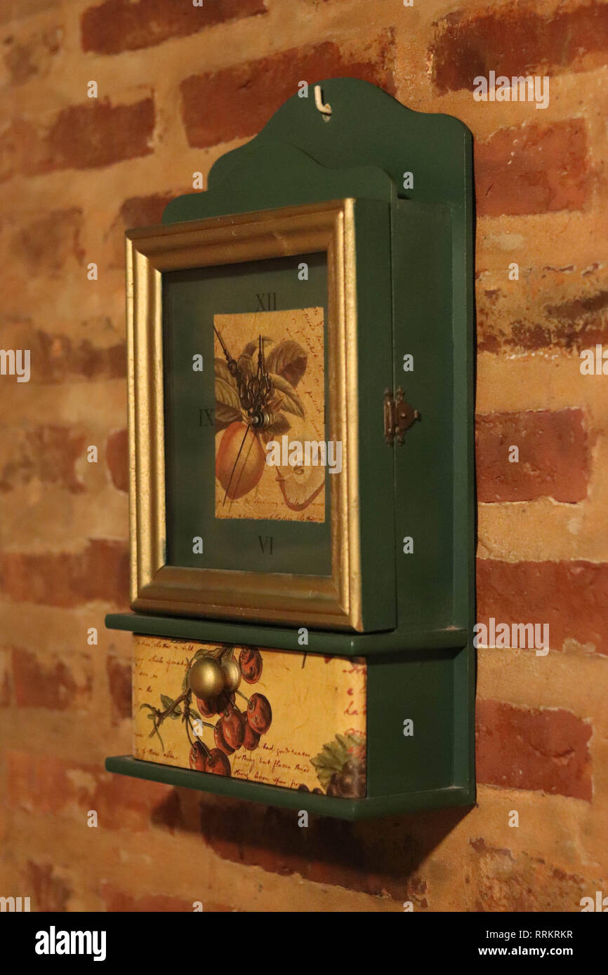Close up of an old antique hanging watch Stock Photo - Alamy