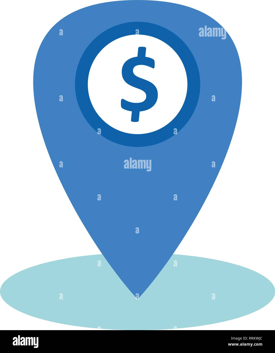 Business Location Vector Icon Sign Icon Vector Illustration For ...