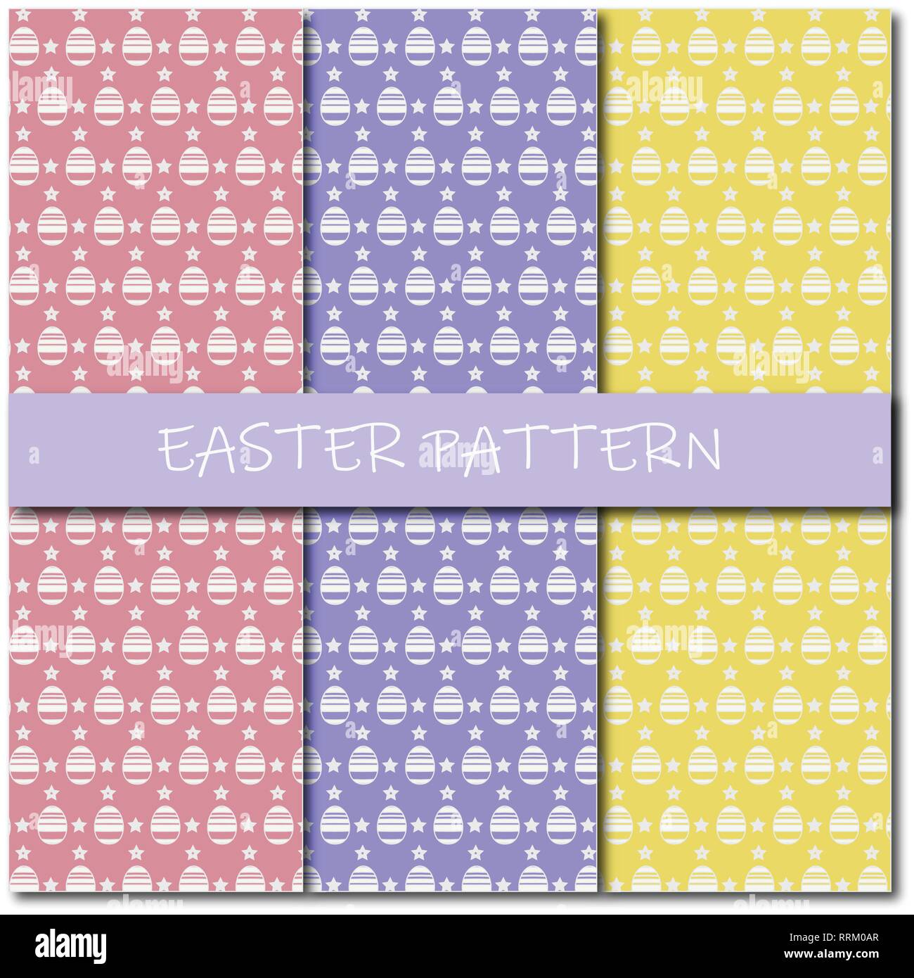 Easter egg pattern designs Stock Vector Image & Art - Alamy