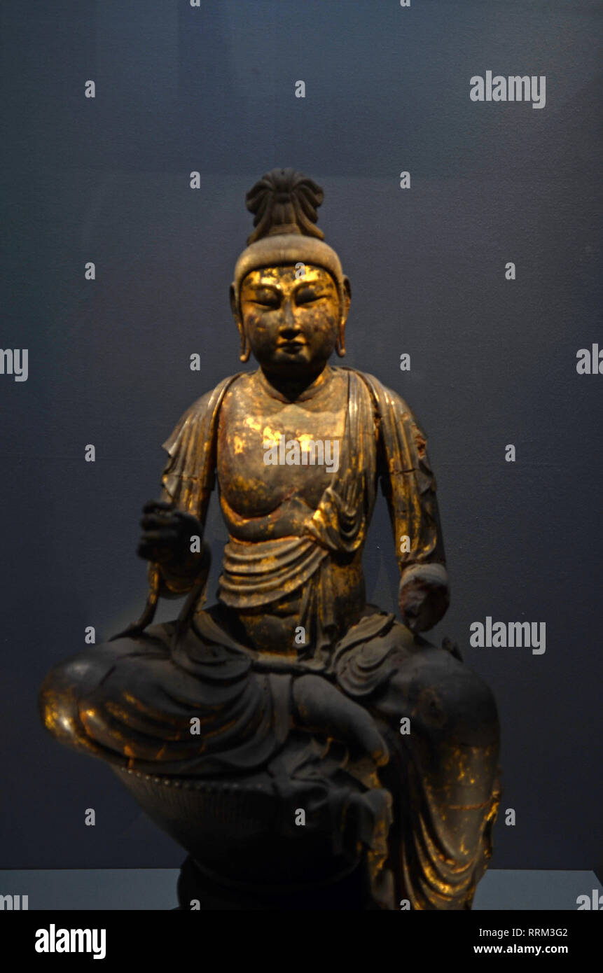 Seated Nikko Bosatsu, Suryaprabha. Tokyo National Museum or TNM ...