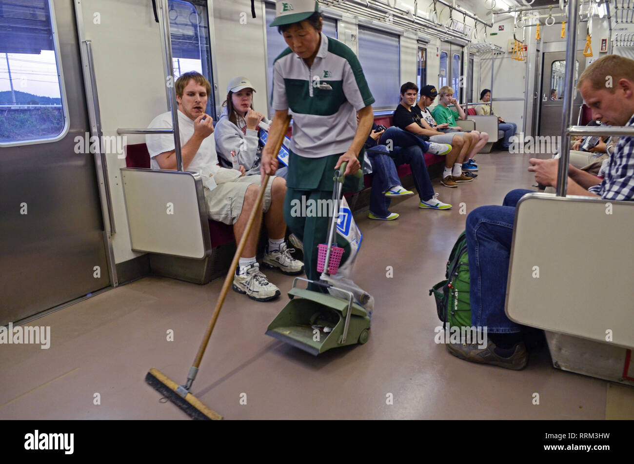 JR Nikko Line Stock Photo - Alamy