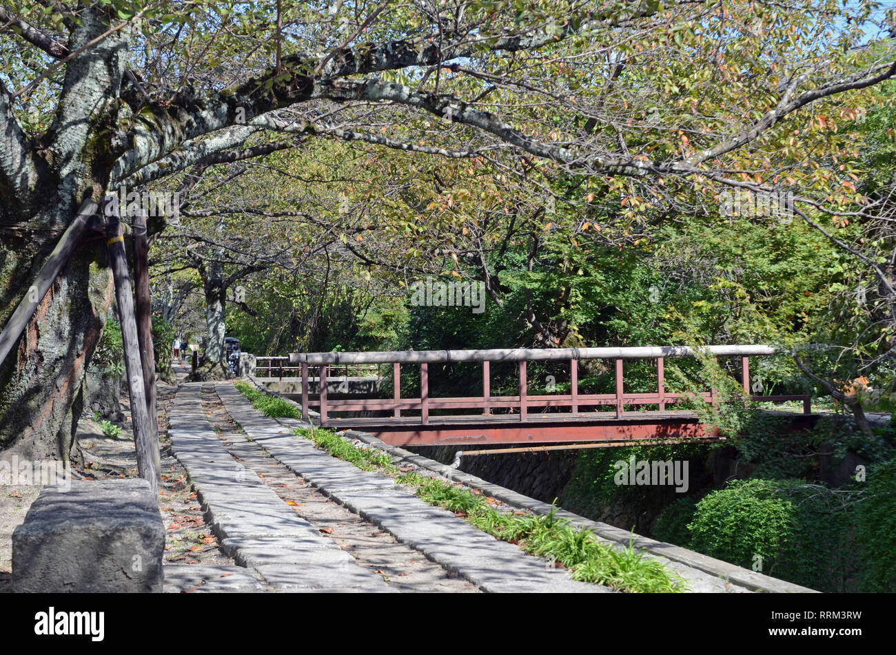 Philosopher´s Path, Kyoto Stock Photo - Alamy