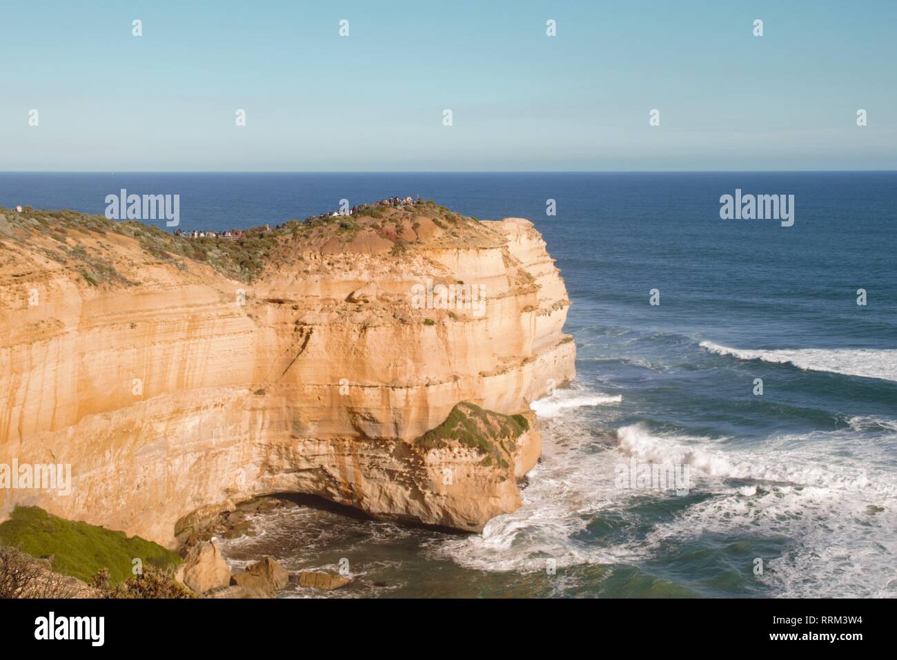 Awesome cliff in the south near Melbourne Stock Photo - Alamy