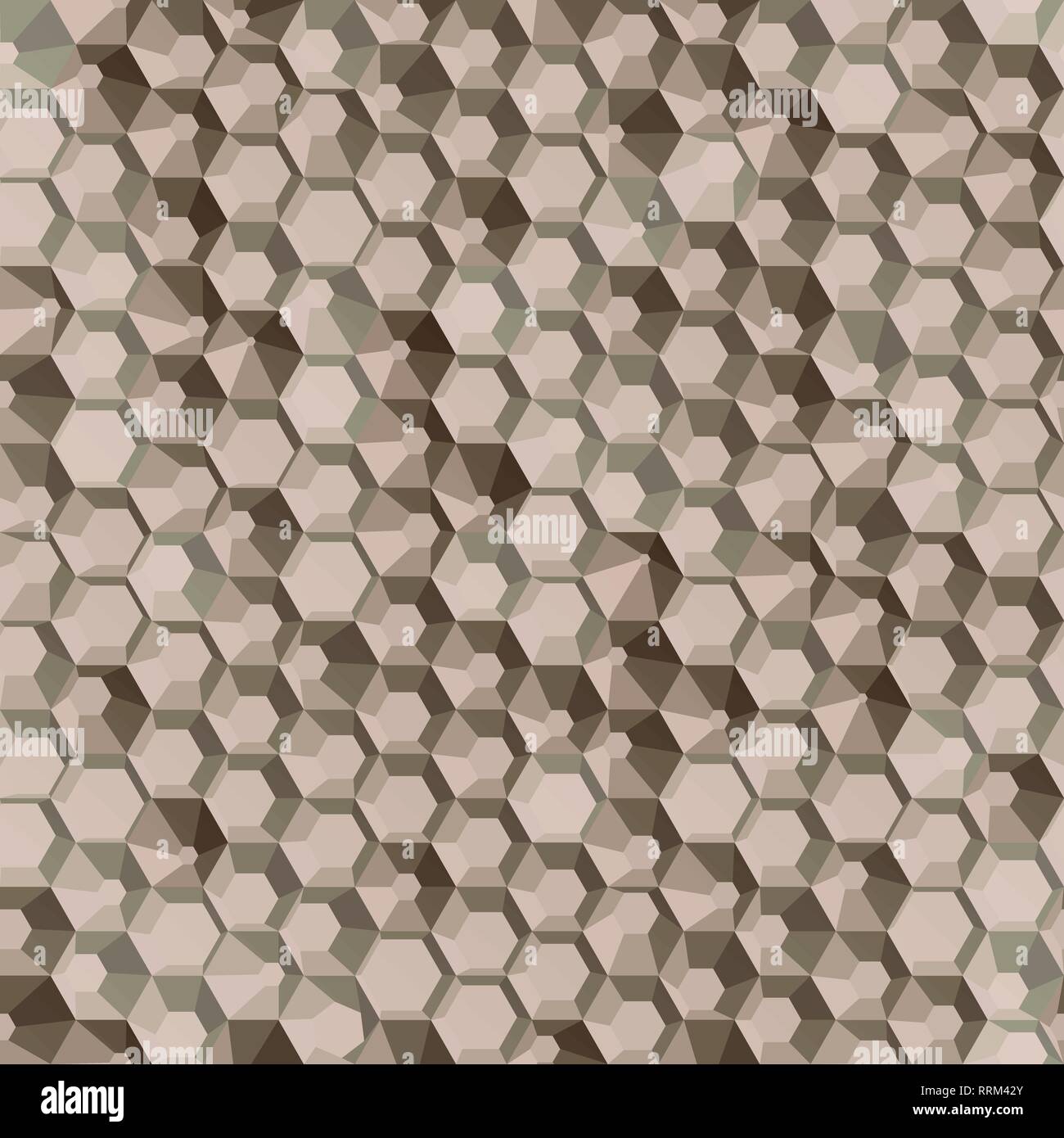 Brown hexagon polygon seamless background Stock Vector Image & Art - Alamy