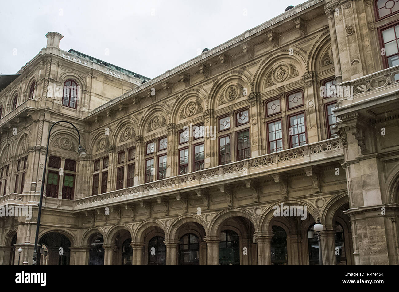 Vienna, Austria - January 20, 2014: Sights of Vienna, buildings and ...