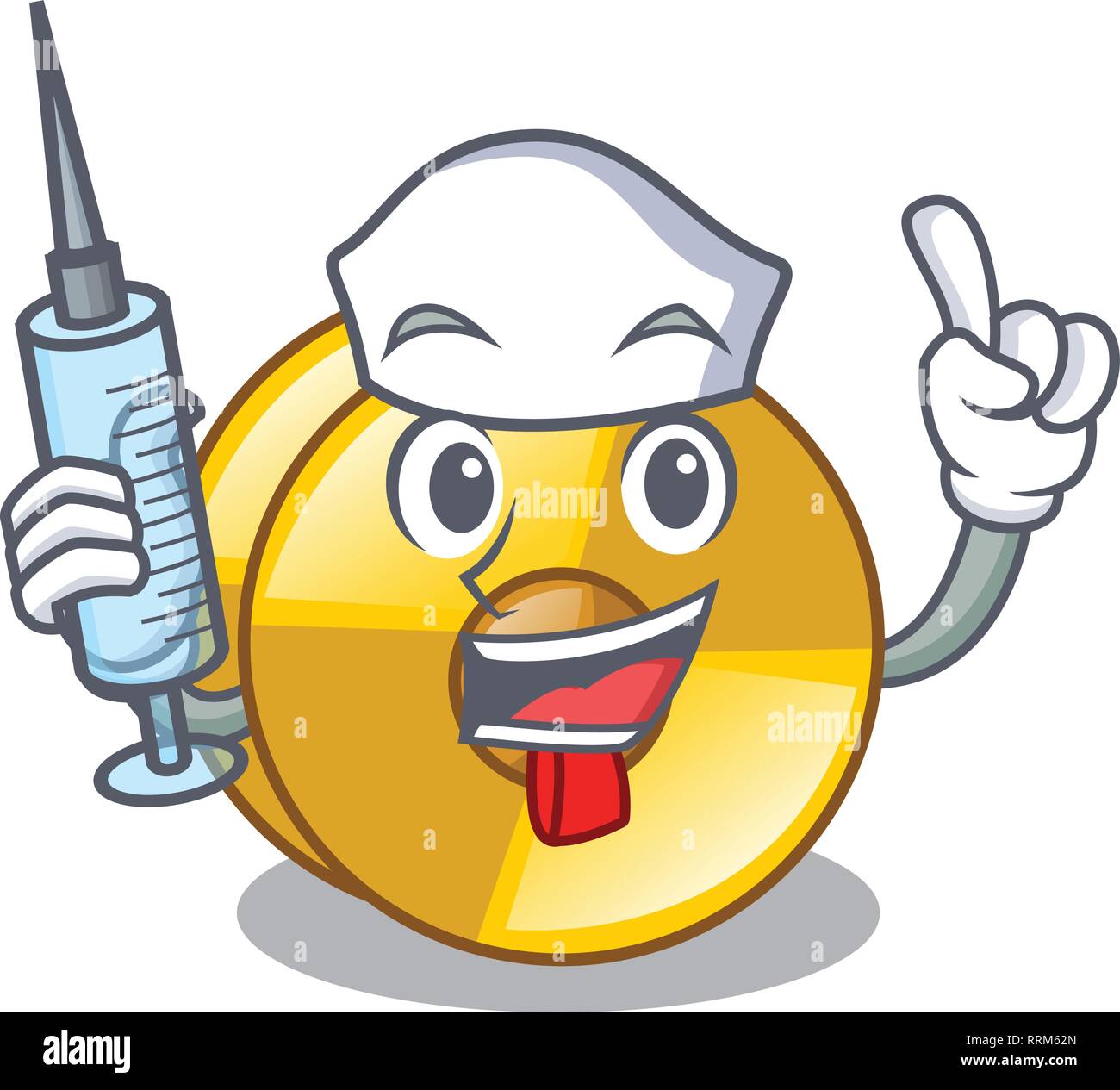 Retro nurse injection Stock Vector Images - Alamy