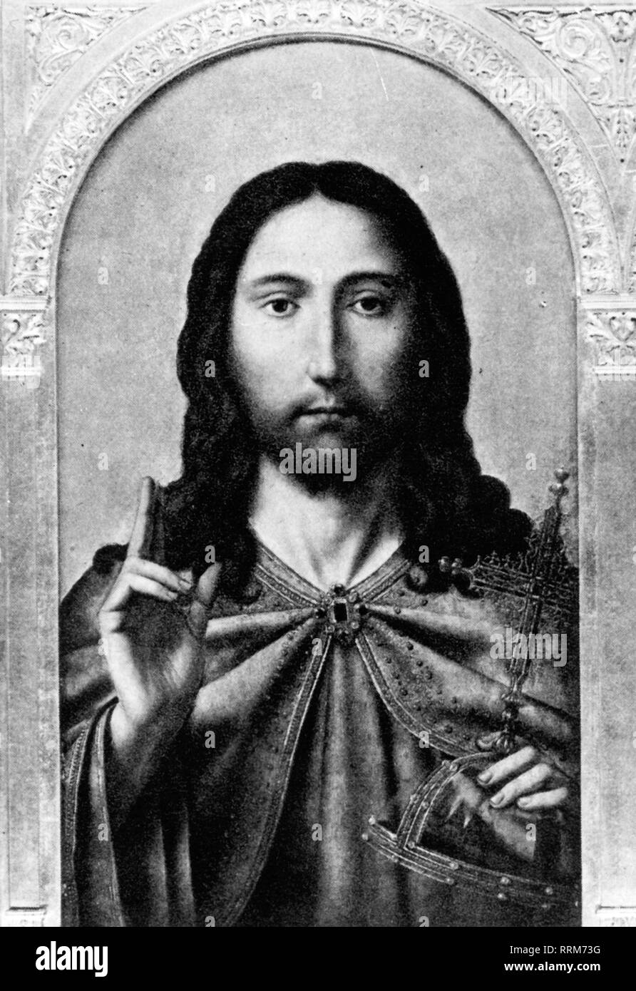 Birth of jesus fine art Black and White Stock Photos & Images - Alamy