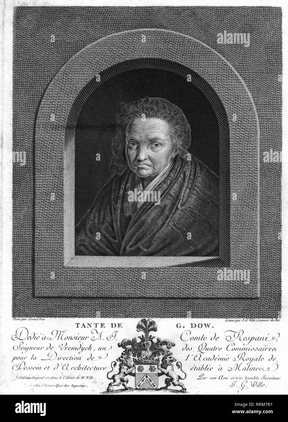 Gerrit gerard dou Black and White Stock Photos & Images - Alamy
