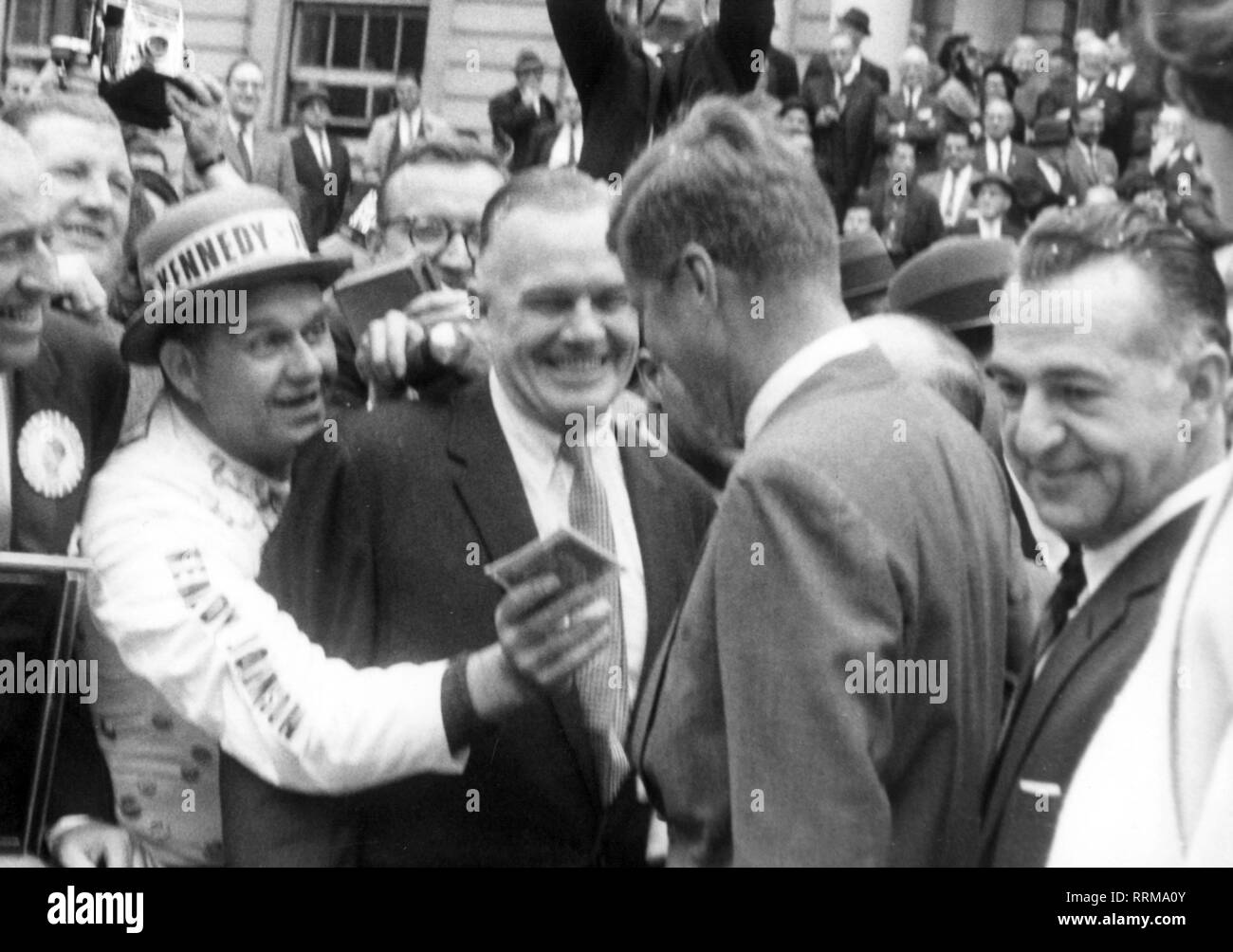 American presidential campaign Black and White Stock Photos & Images ...