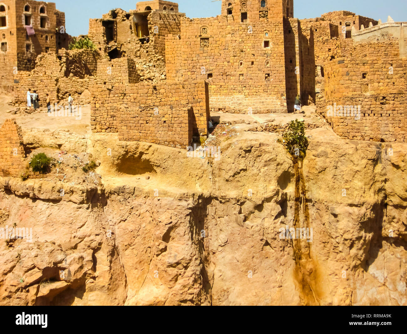 City of Sana'a, streets and buildings of the city in Yemen, sights and ...