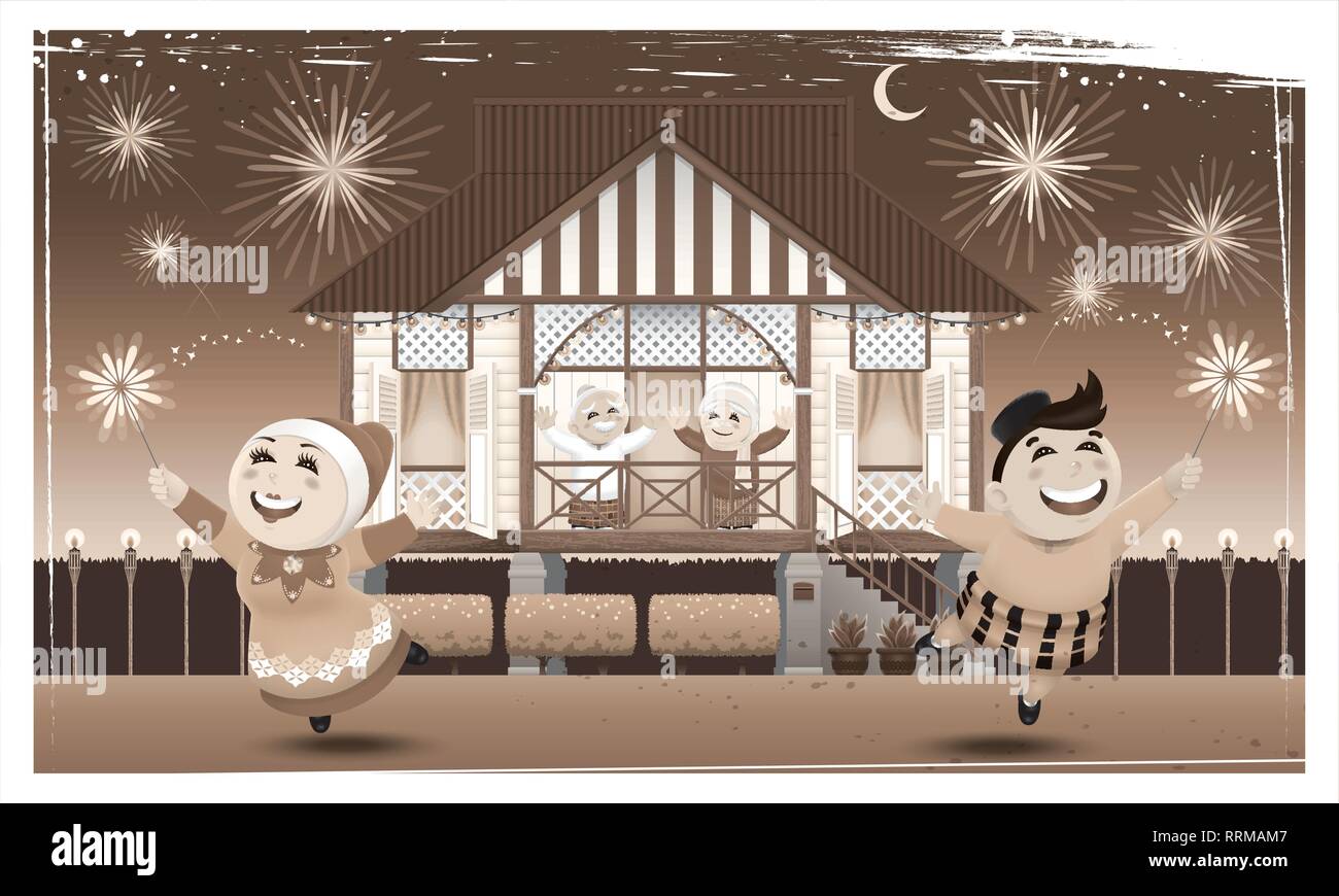 Rural area of festival Stock Vector Images - Alamy