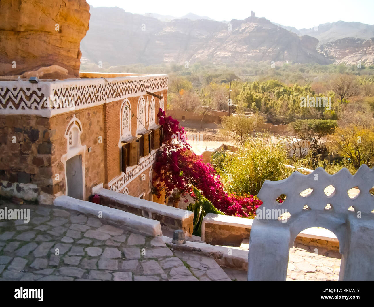 City of Sana'a, streets and buildings of the city in Yemen, sights and ...