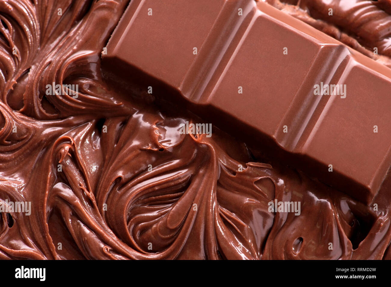 Melted Chocolate Bar High Resolution Stock Photography and Images - Alamy