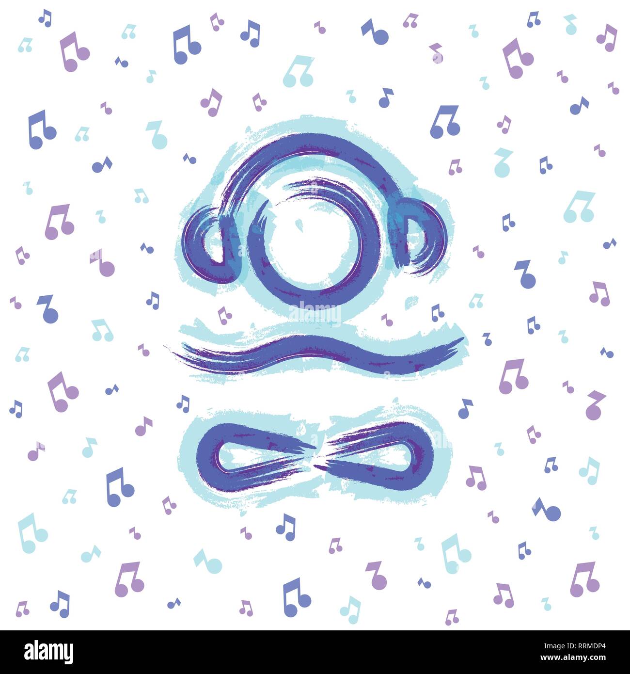 Relax and Lounge Music colorful logo. Logo for banners, stickersLogo ...