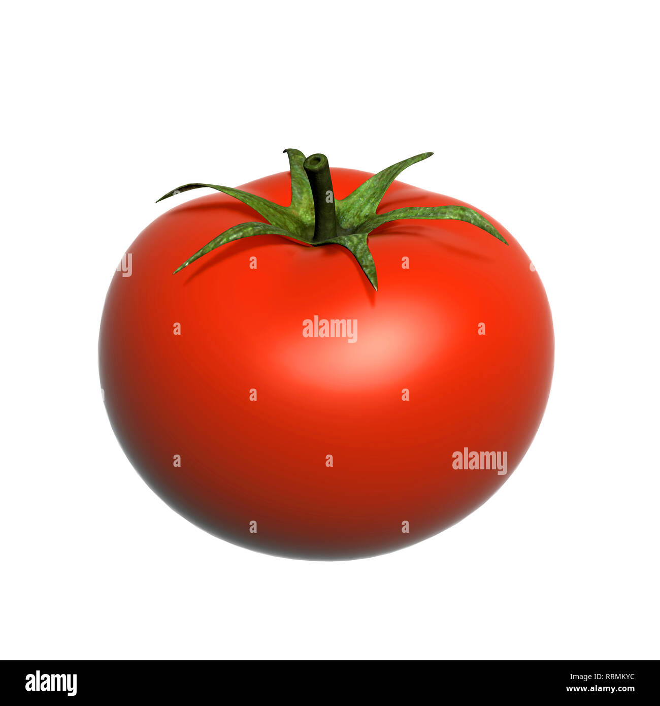 3d render tomato Stock Photo - Alamy