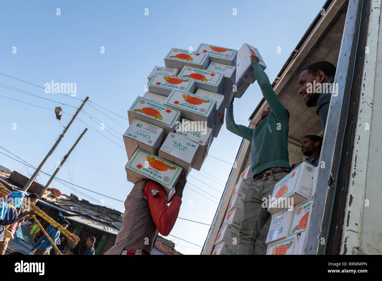Merkato Market, Addis Ababa, Ethiopia Stock Photo - Alamy