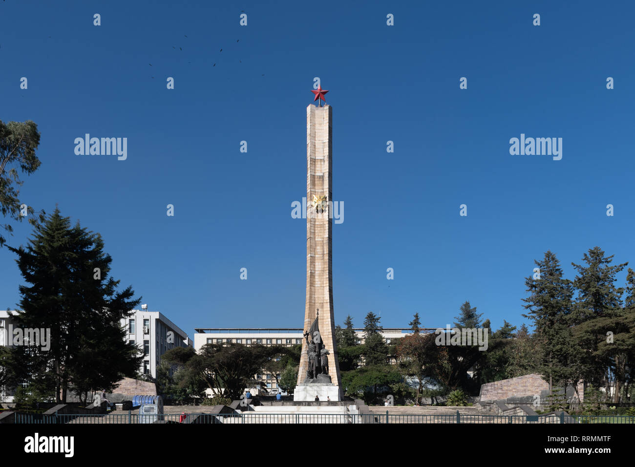 Tiglachin monument Addis Ababa Ethiopia Stock Photo - Alamy