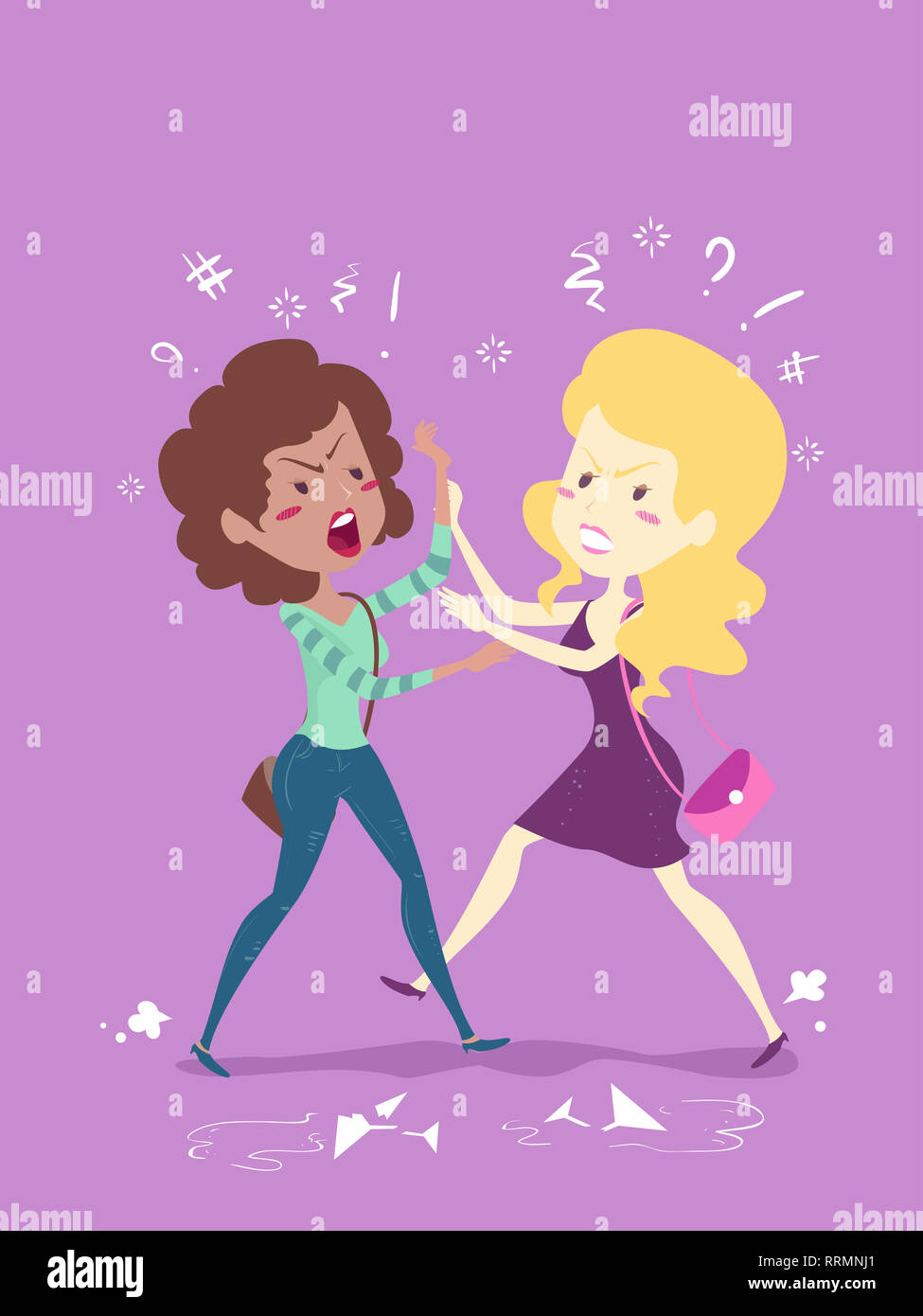 Very drunk girls hi-res stock photography and images - Alamy