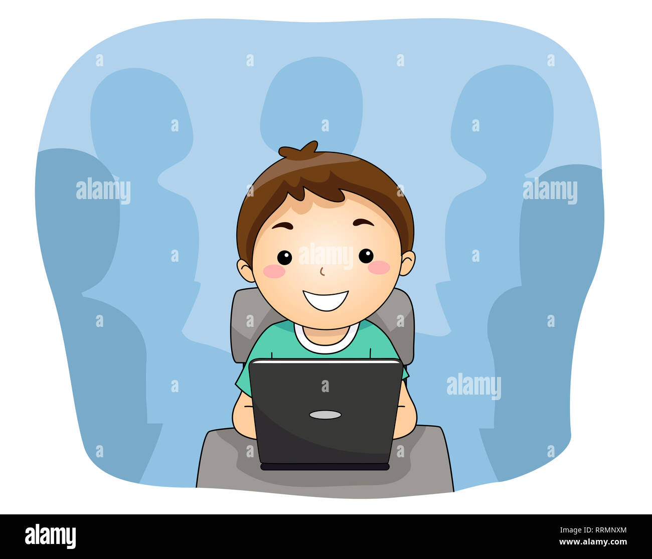 Clipart illustration preschool classroom hi-res stock photography and ...