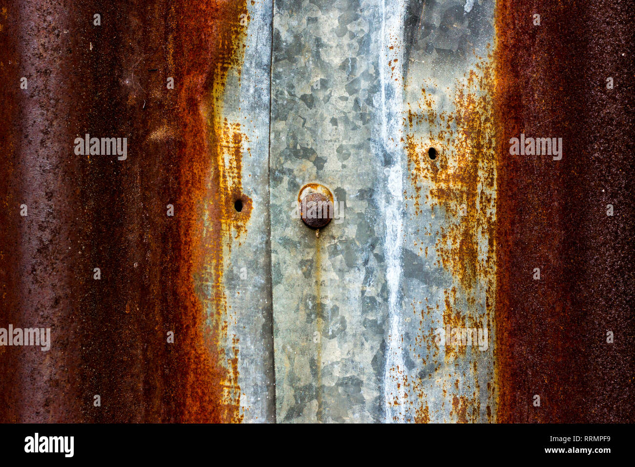 Old zinc surface background The rust on the surface of zinc Stock Photo ...