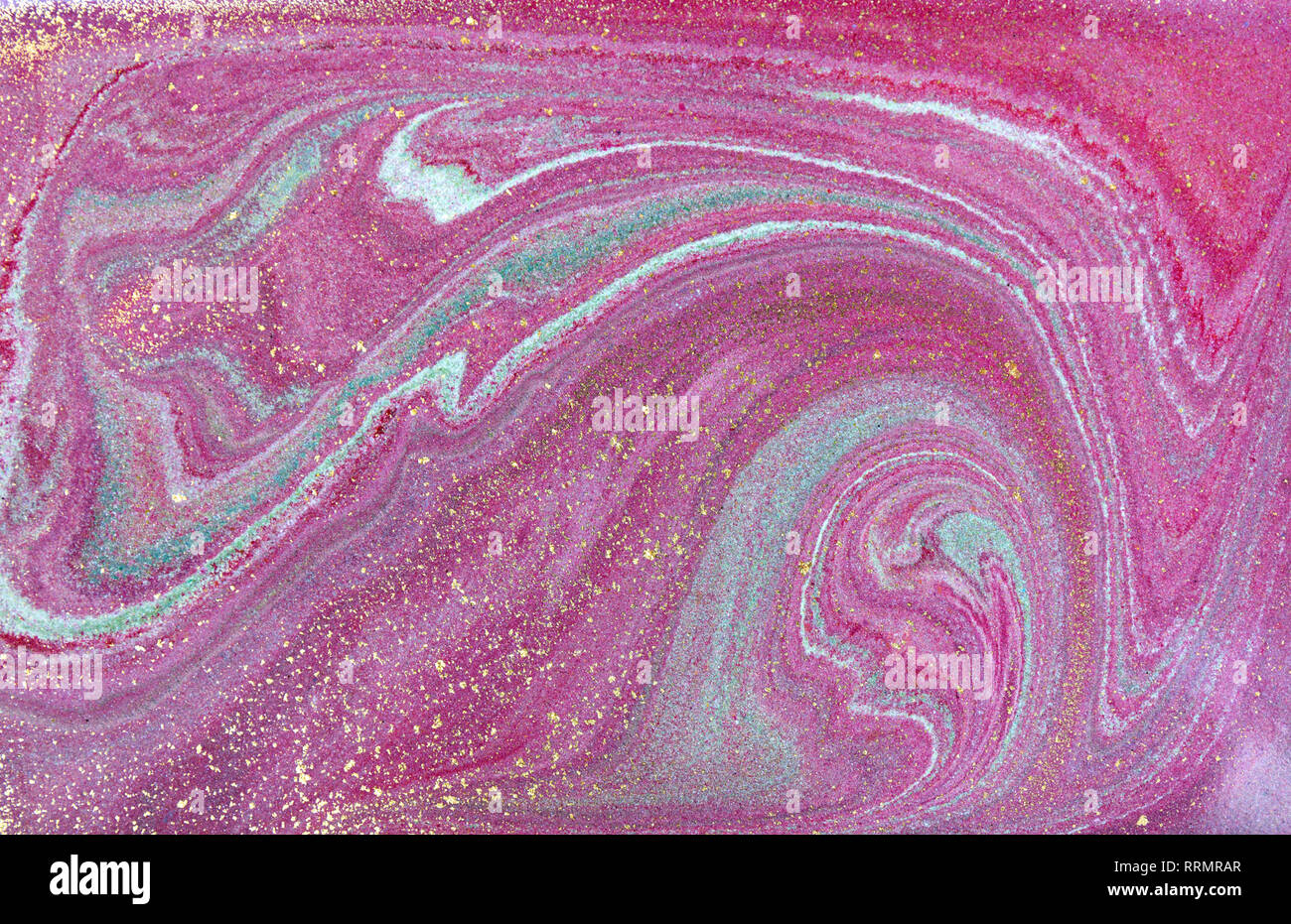 Pink and gold marbling pattern. Golden marble liquid texture Stock ...