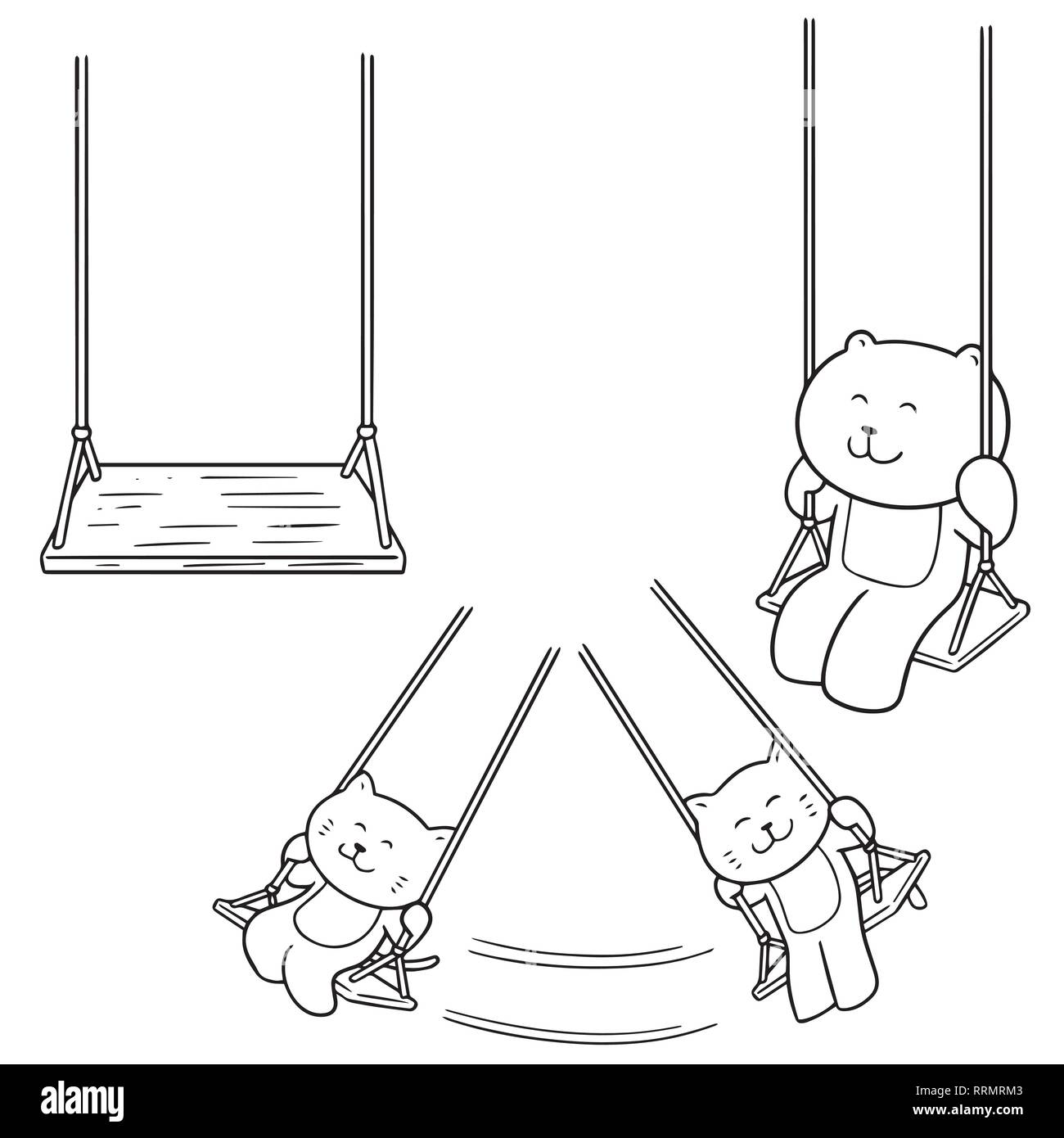 vector set of swing Stock Vector Image & Art - Alamy