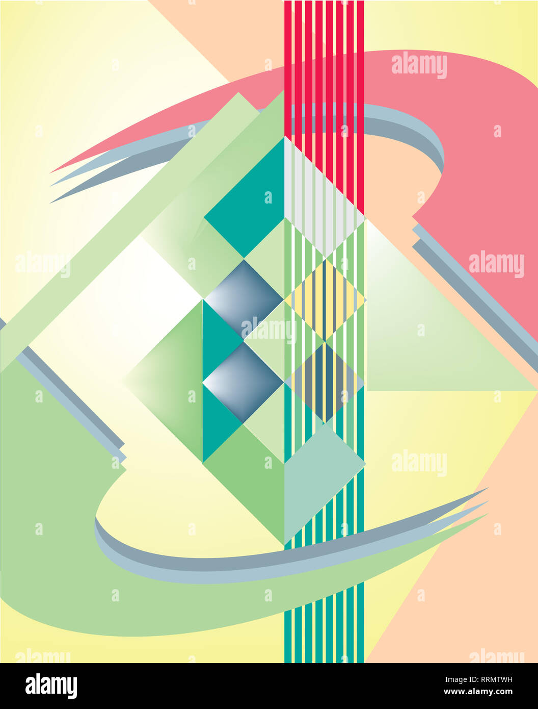 Art nouveau pattern wallpaper hi-res stock photography and images - Alamy