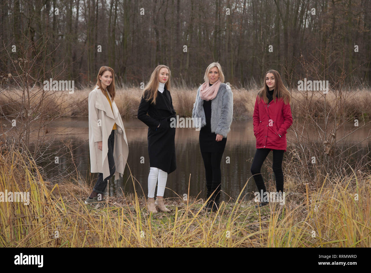 Nature and girls with trees hi-res stock photography and images - Alamy
