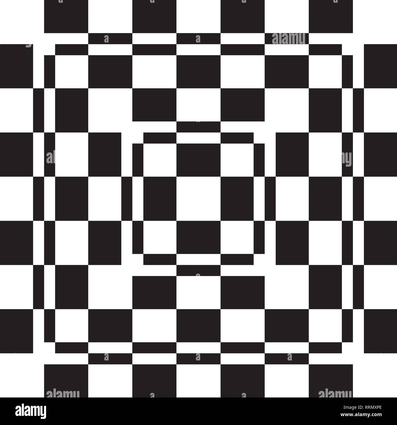 rectangle from rectangle descending abstract pattern shape black on ...