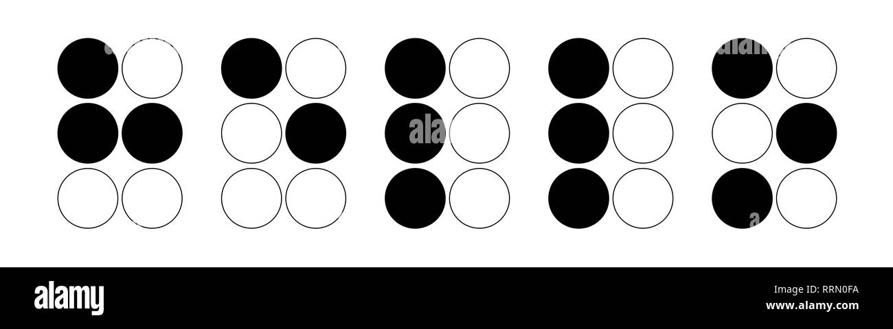 Braille numbers Black and White Stock Photos & Images - Alamy