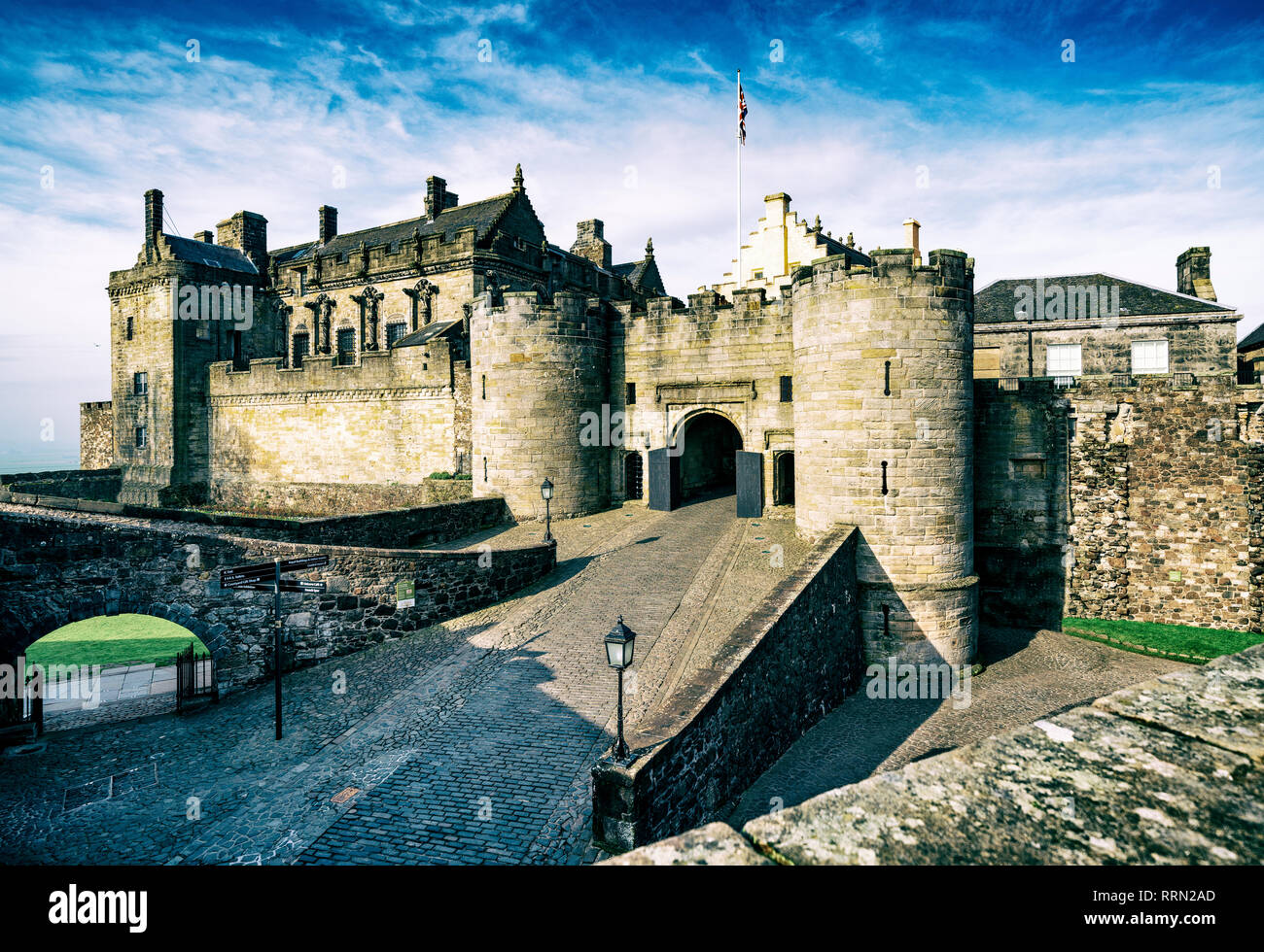 Stirling Castle in Stirling , Scotland, UK Stock Photo - Alamy