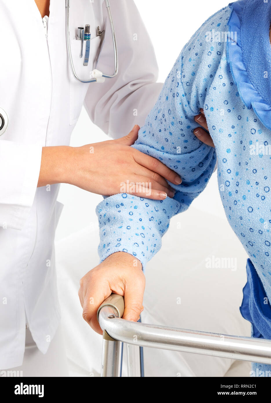 Doctor helping hand hi-res stock photography and images - Alamy