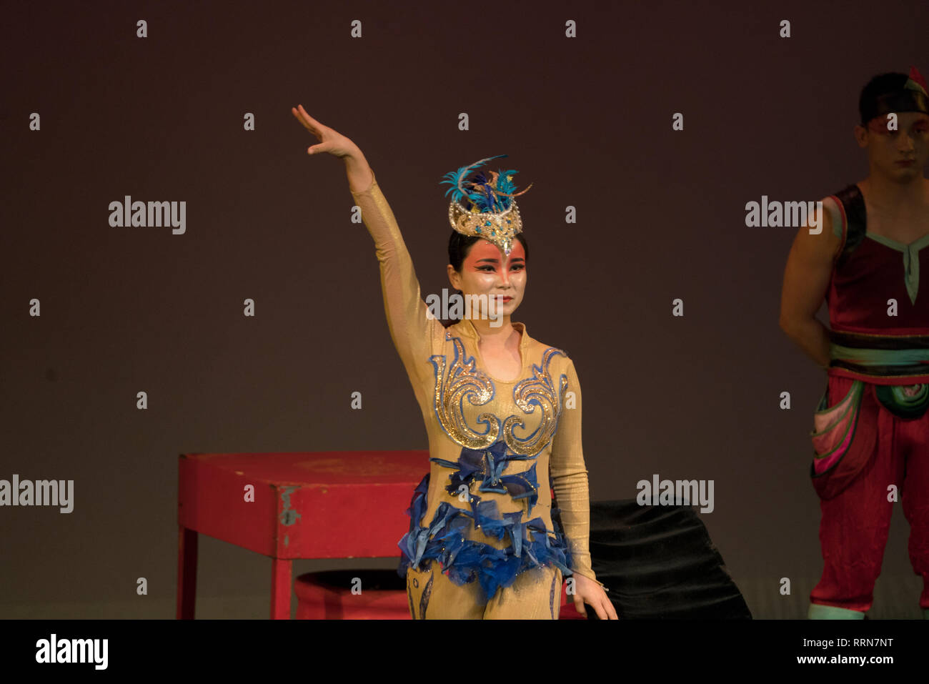 Acrobats from the New Shanghai Circus performed astonishing feats of precision, strength and ...