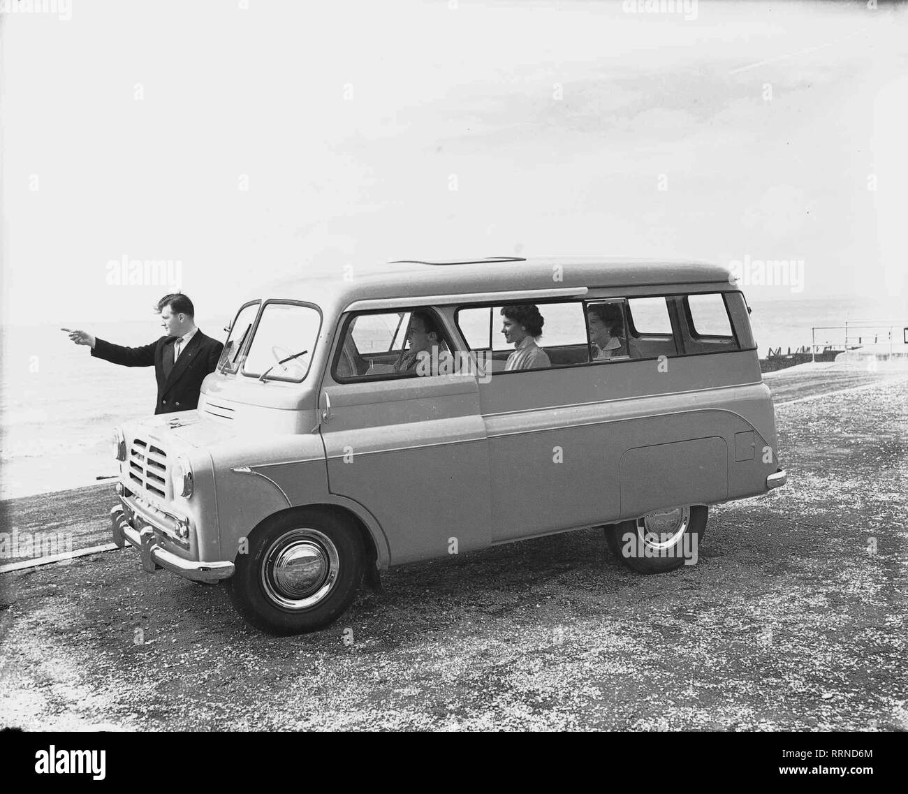 1956 Bedford CA Utilabrake conversion (forward facing rear seats) by ...