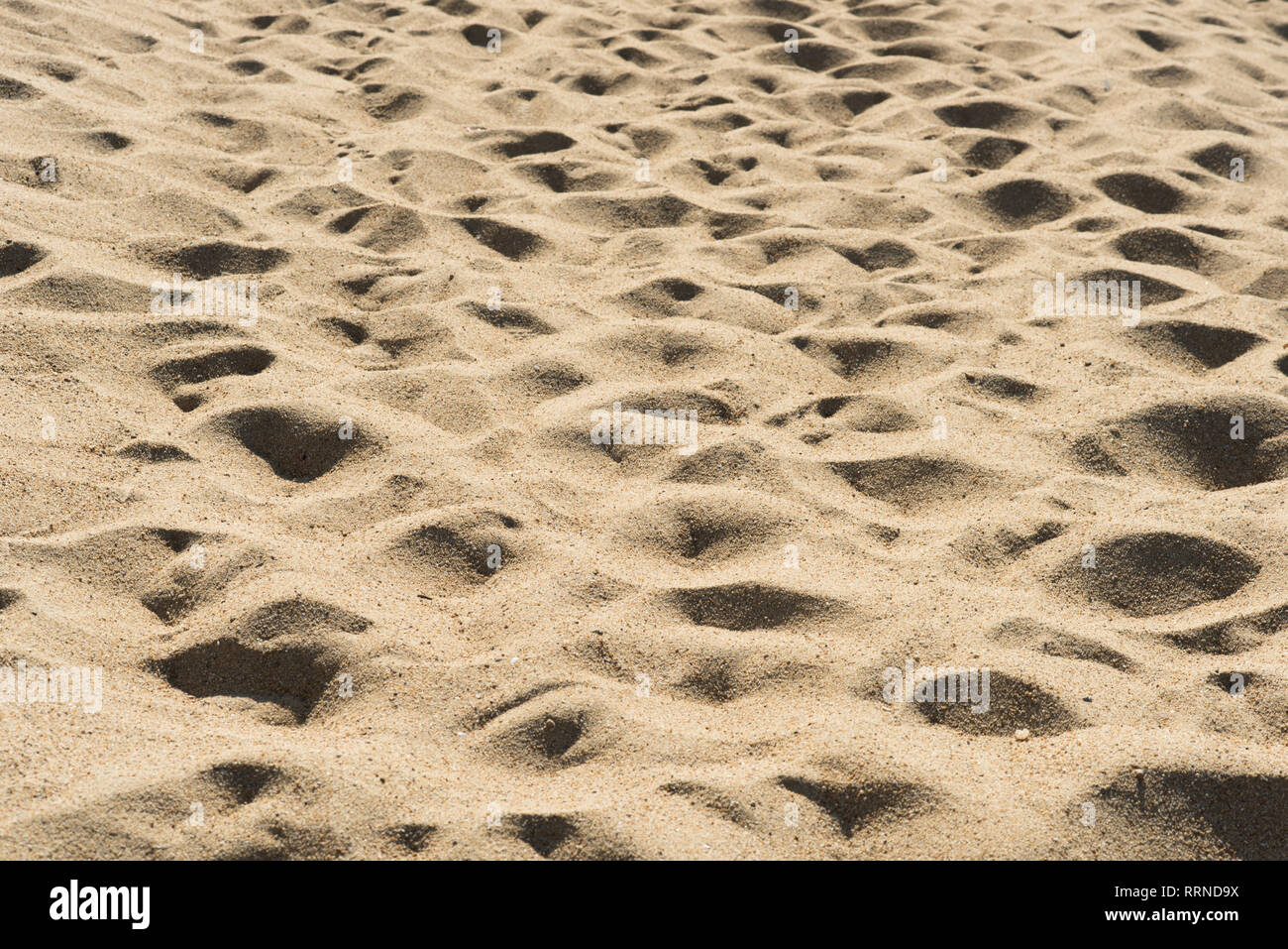 full frame image of beach sand. concept of holiday and nature ...