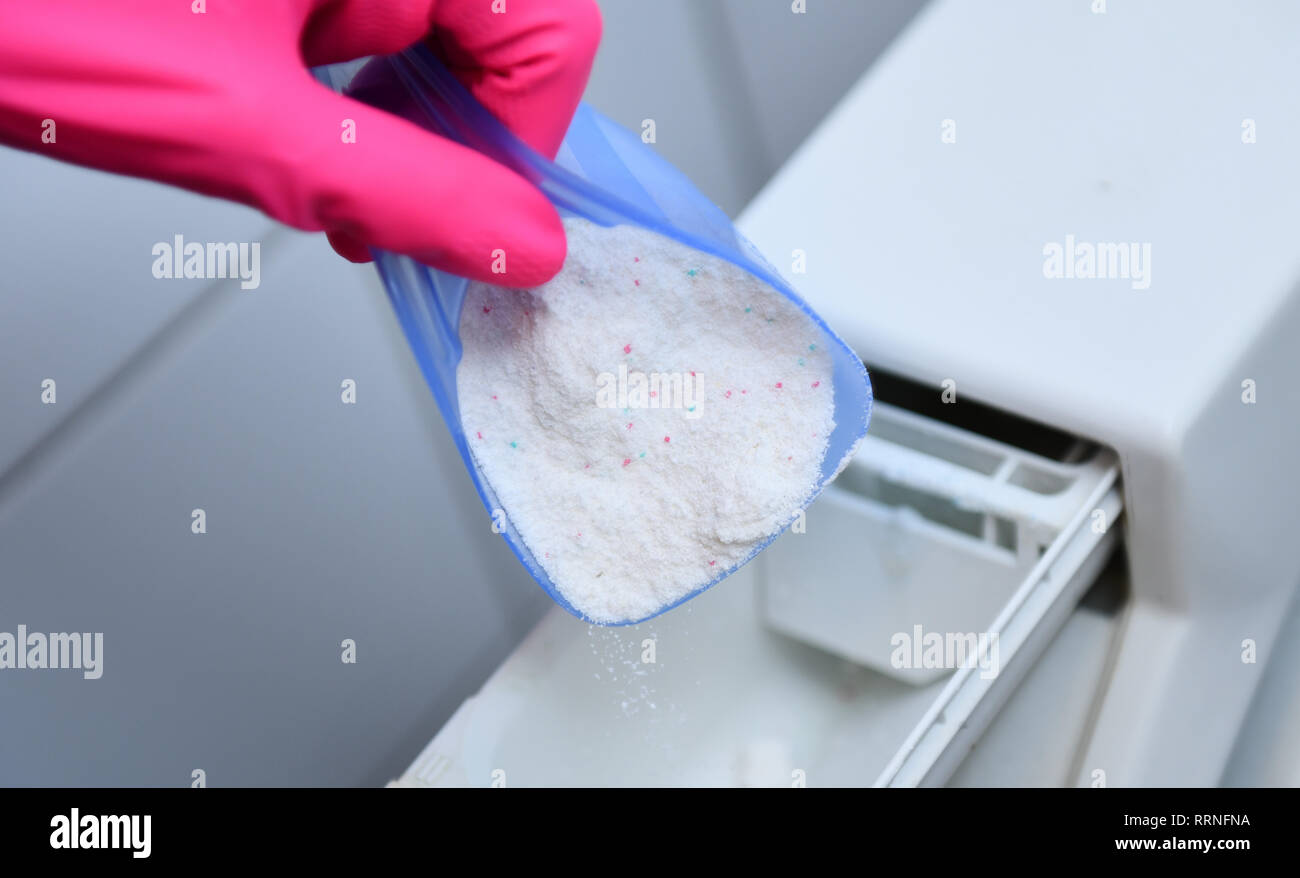 Washing powders hi-res stock photography and images - Alamy