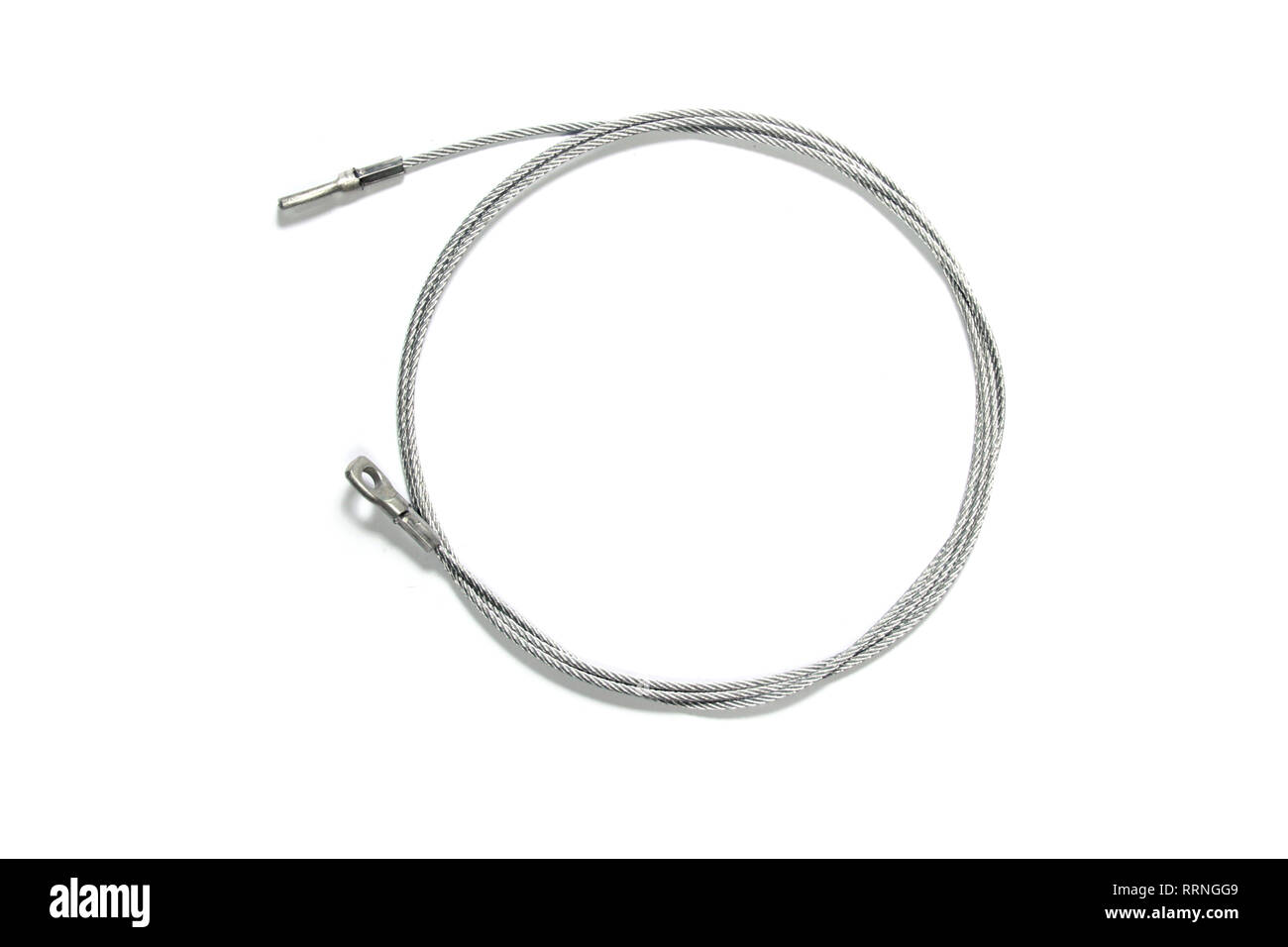 wire parking brake car isolated on white background Stock Photo - Alamy