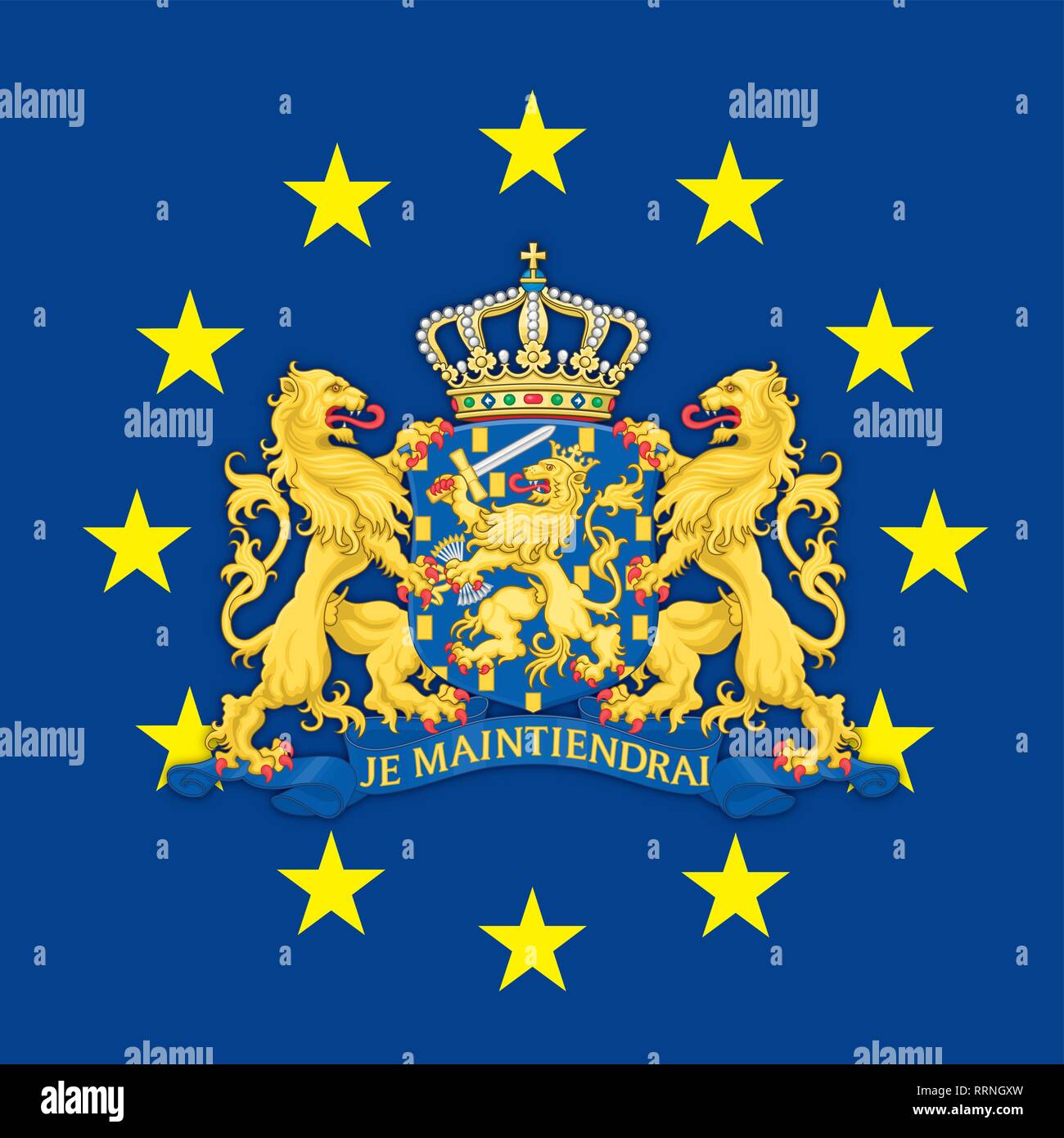 Coat on arms europe Stock Vector Images - Alamy