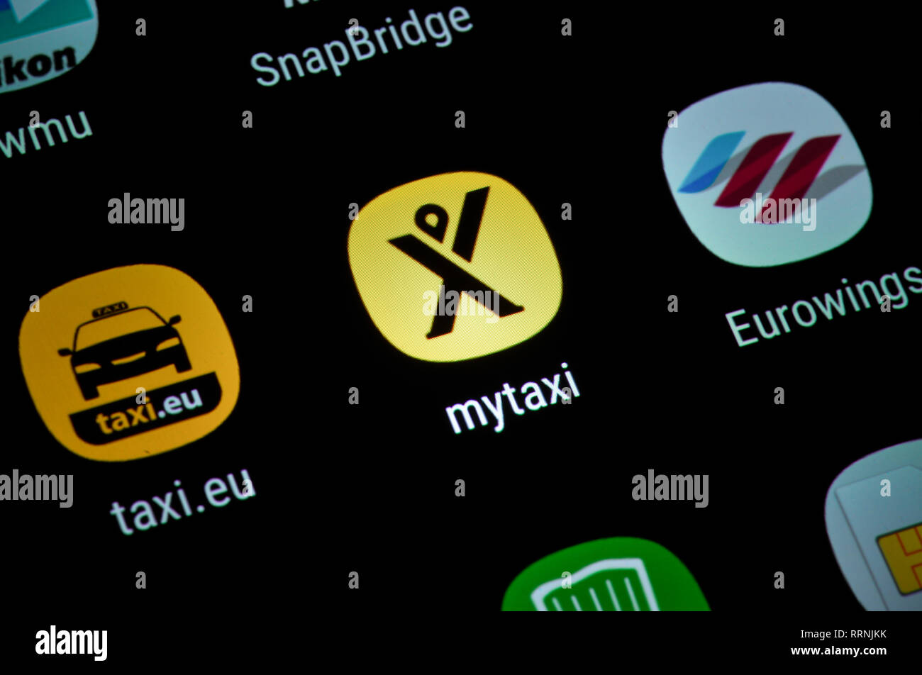 Mytaxi hi-res stock photography and images - Alamy