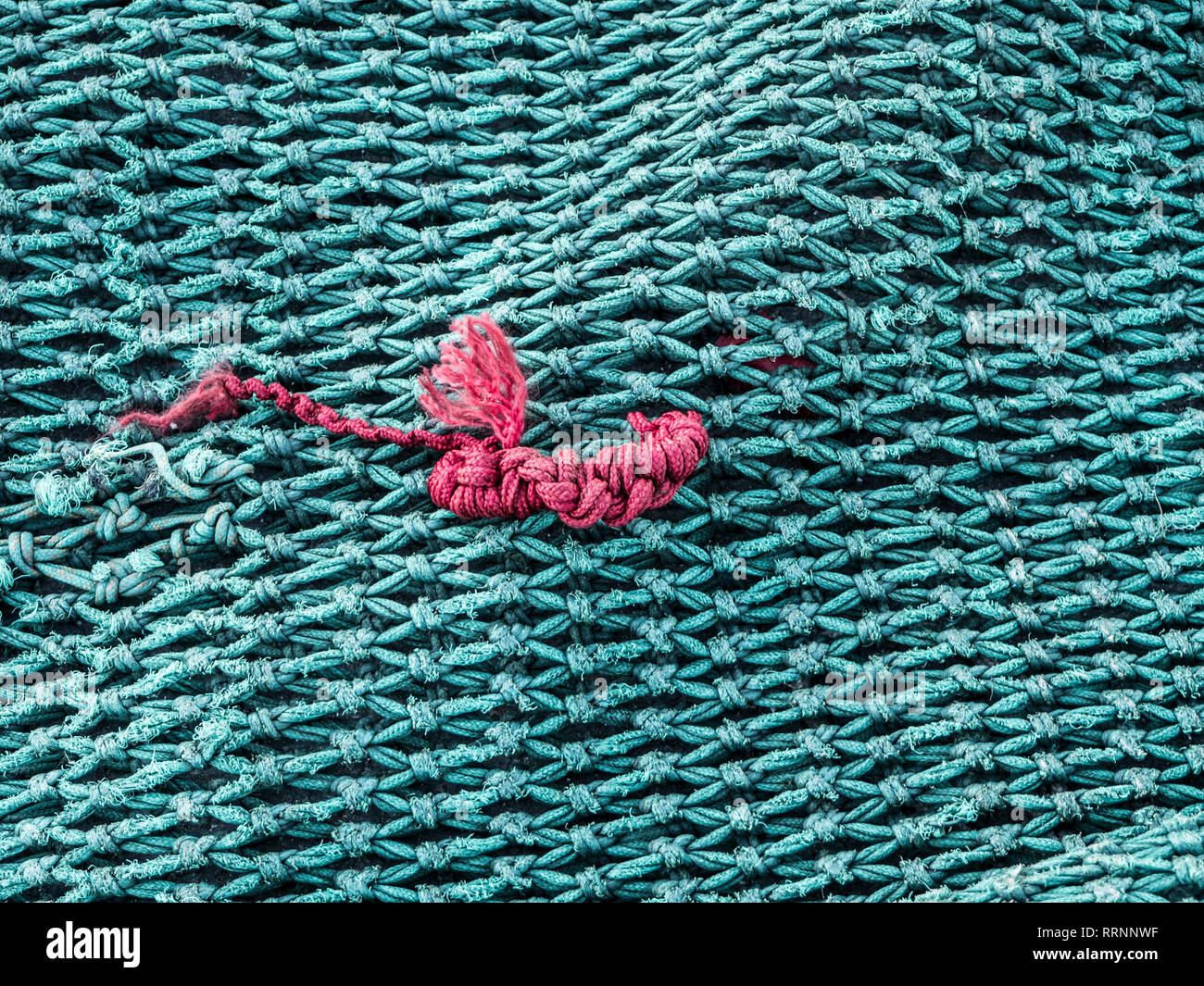 Green and red Fishnet texture Stock Photo - Alamy