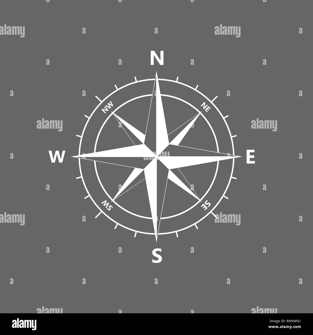 Compass tattoo hi-res stock photography and images - Alamy